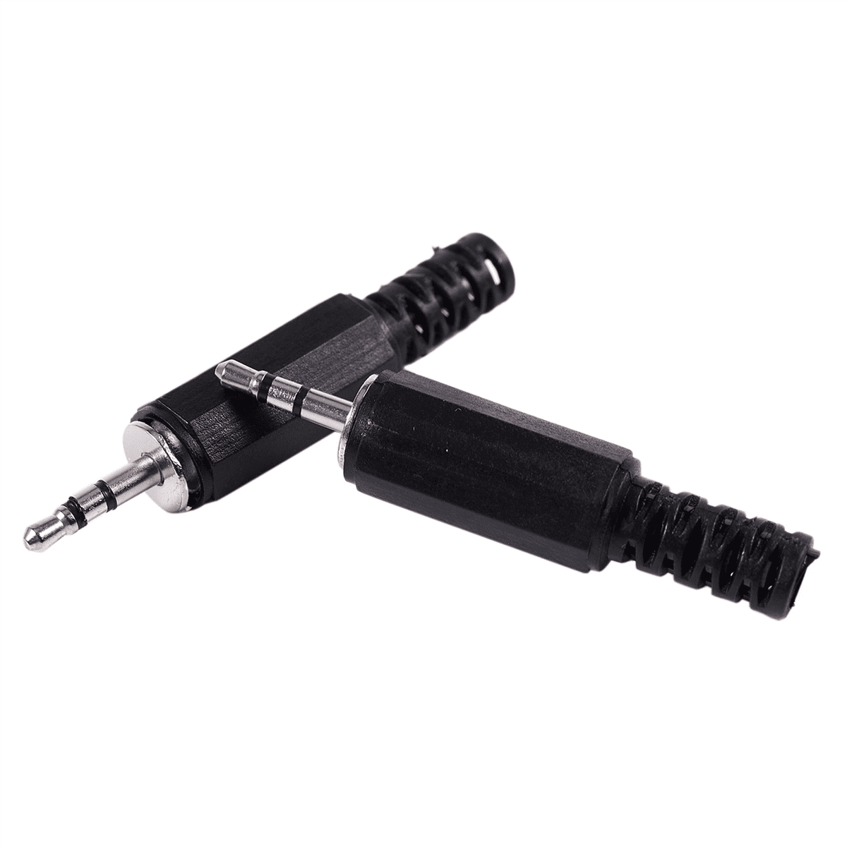 18Pcs 2.5mm Stereo Male Plug Jack DIY Solder Headphones Audio Connector ...