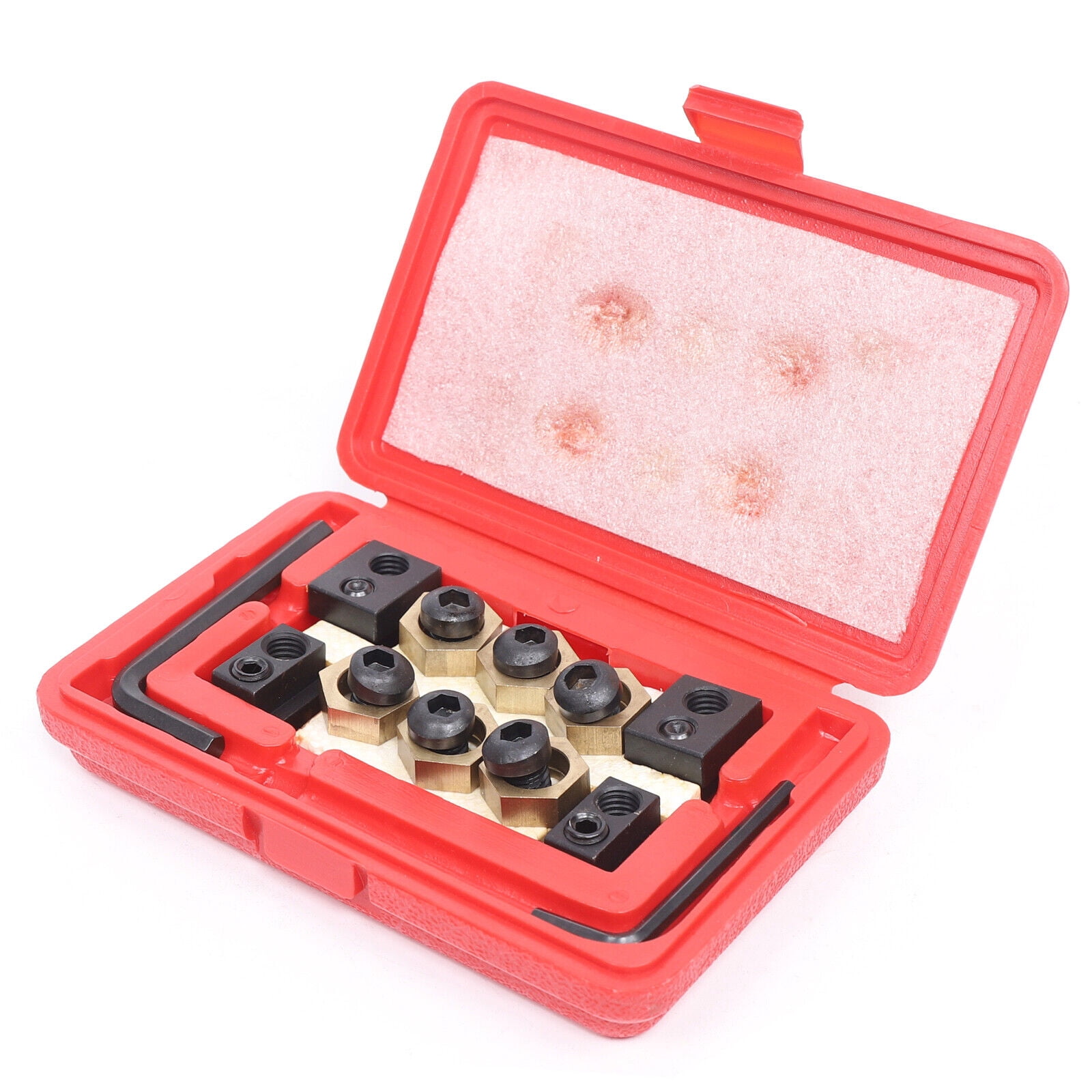 18Pcs 5/8" Eccentric T-Slot Clamping Kit Milling Machine Work Table ...