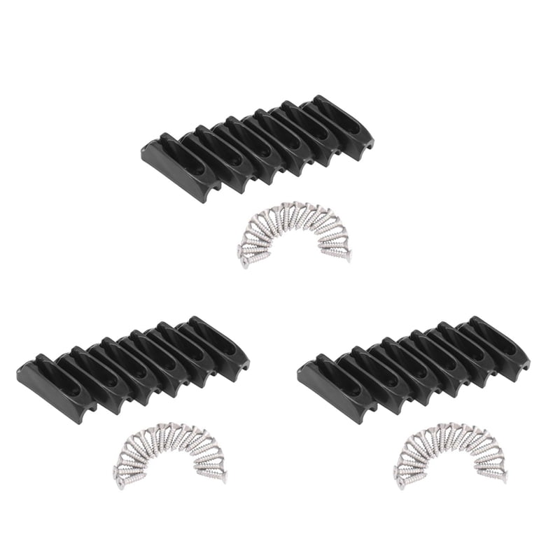 18Pcs Canoe Kayak Cord Lock Rudder Control Nylon Self-Lock Rope Cord ...