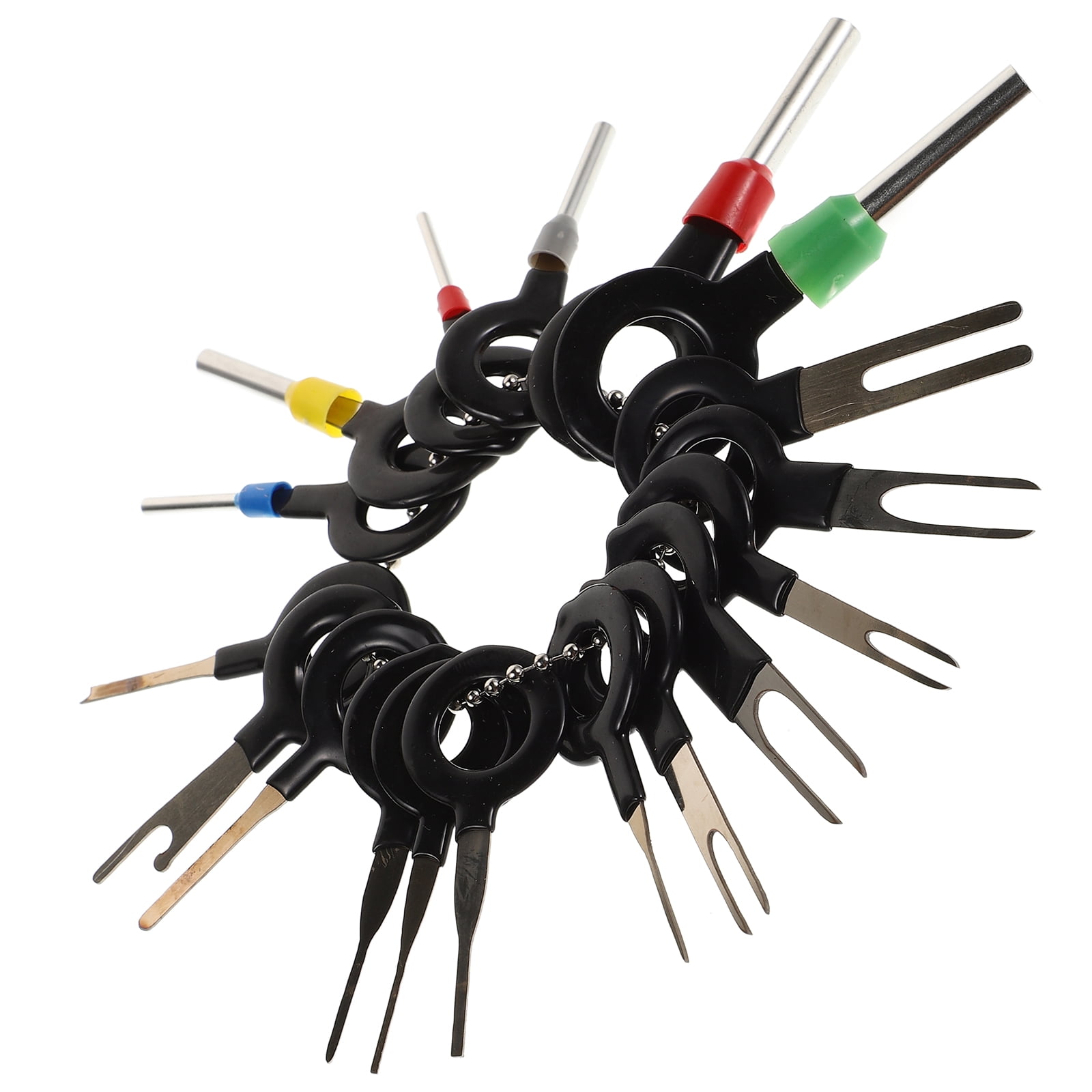 18Pcs Car Terminal Removal Tool Kit Electrical Pin Removal Tool Kit Pin ...