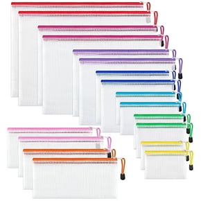 Zippered Mesh Pouches