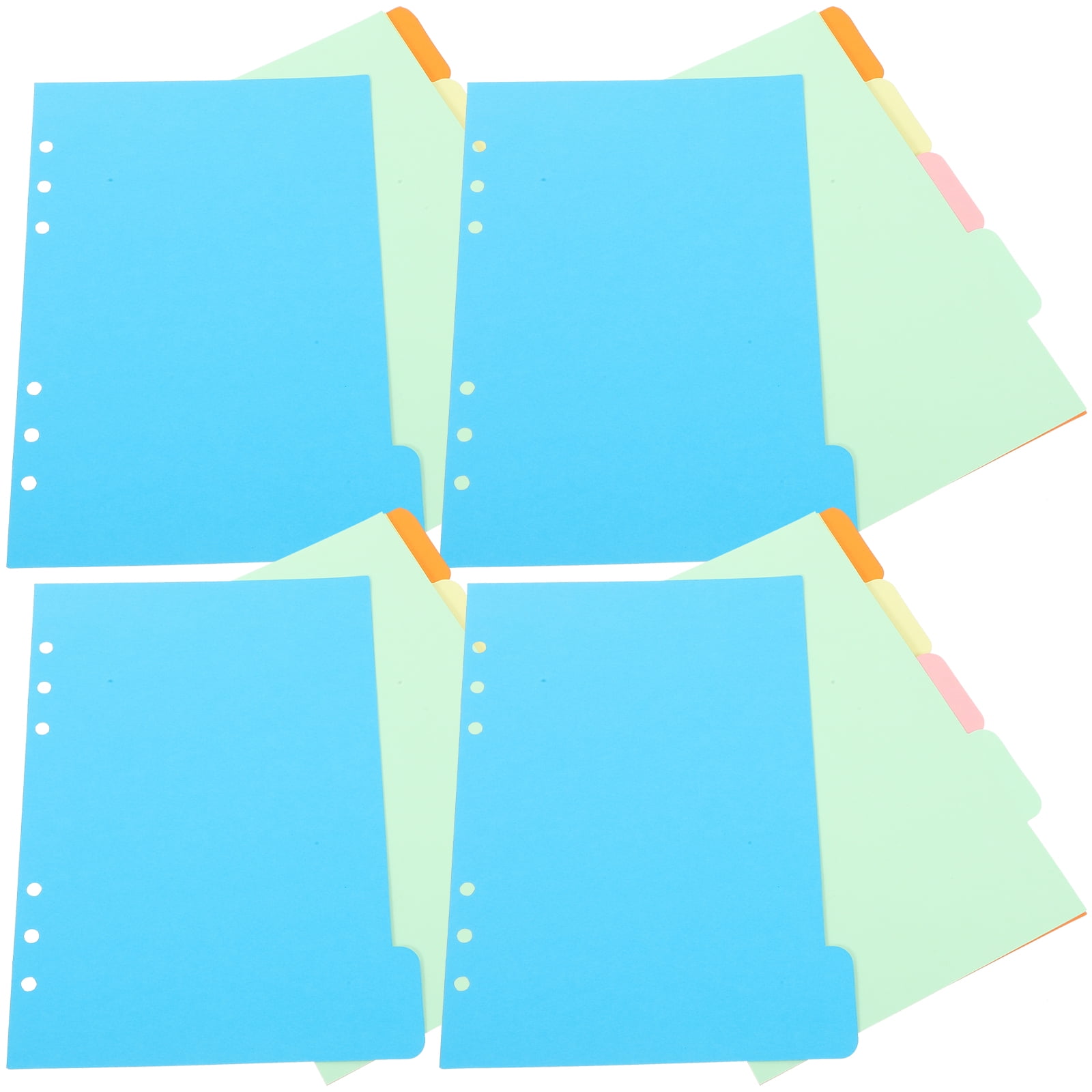 18Pcs Daily Use Binder Dividers Office Binder Tabs Household Tab ...