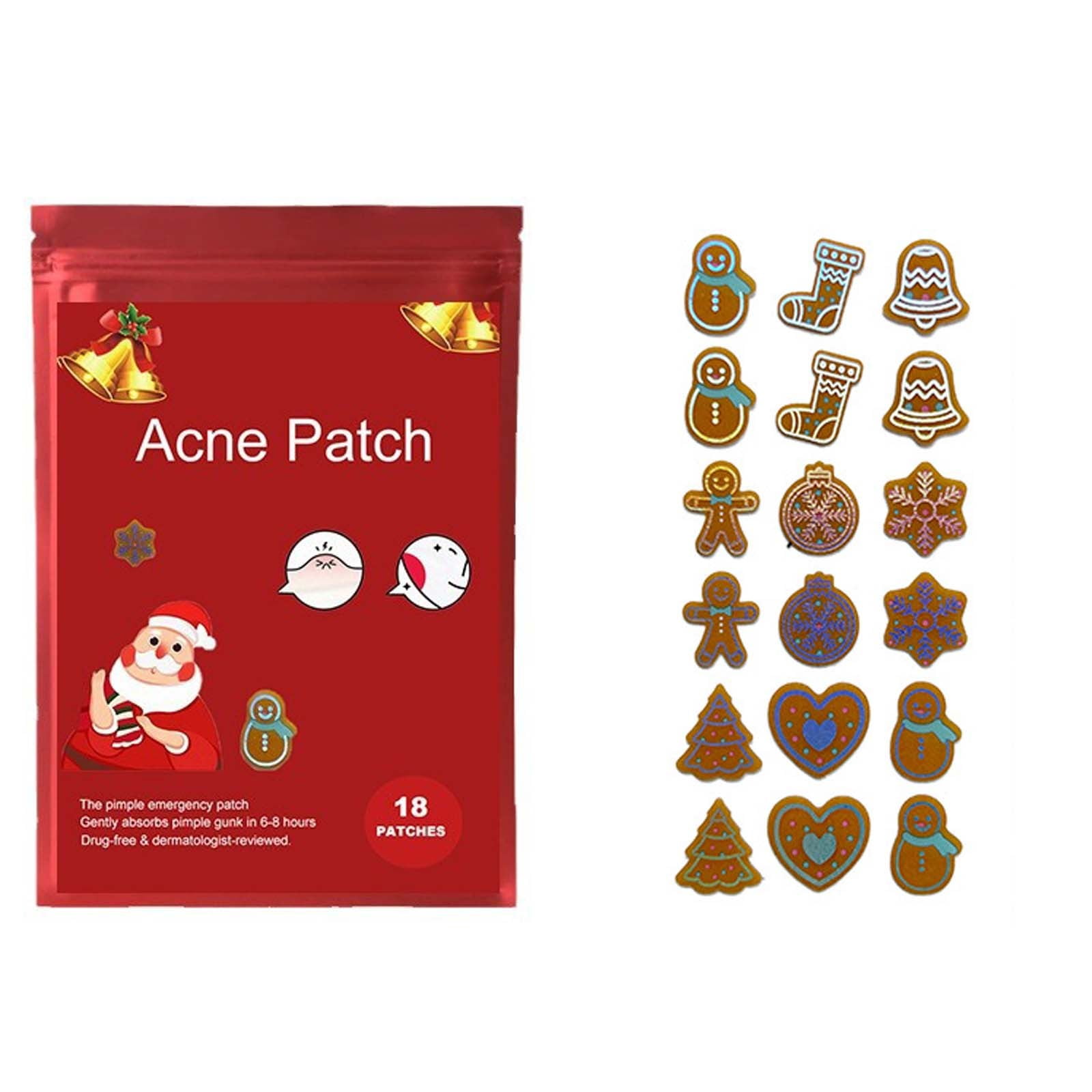 18Pcs Hydrocolloid Acne Patches, Acne Patch Absorbing Cover Patch for ...