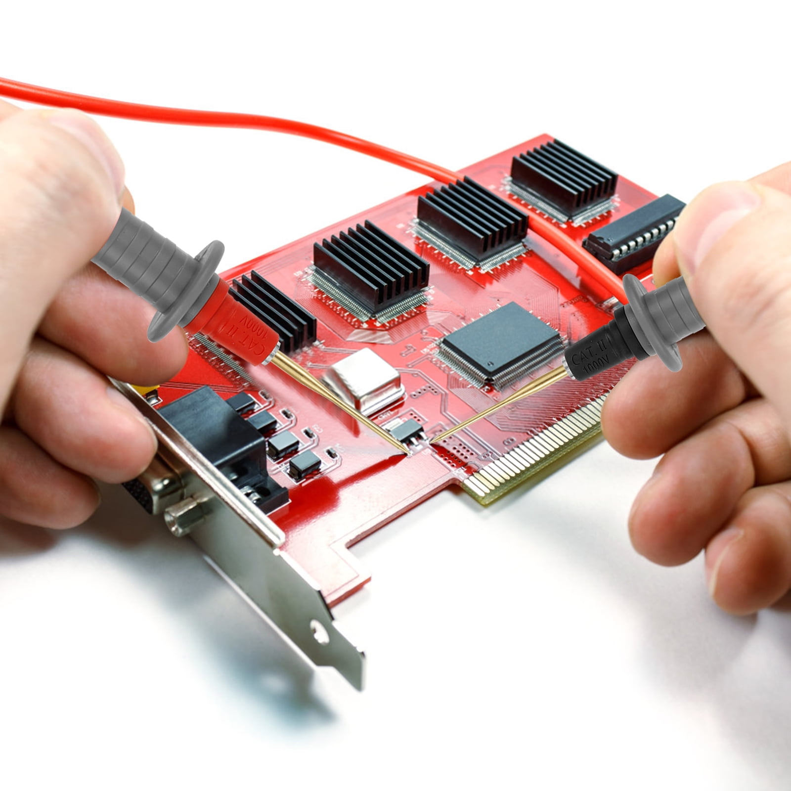 18Pcs Multimeter Test Lead Kit Versatile Multimeter Lead Kit with ...