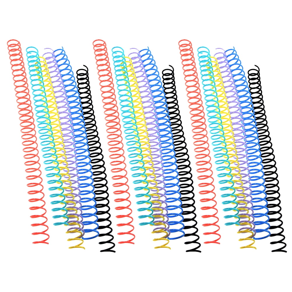 18Pcs Removable Binder Rings Colored Loose Leaf Rings Loose Leaf ...