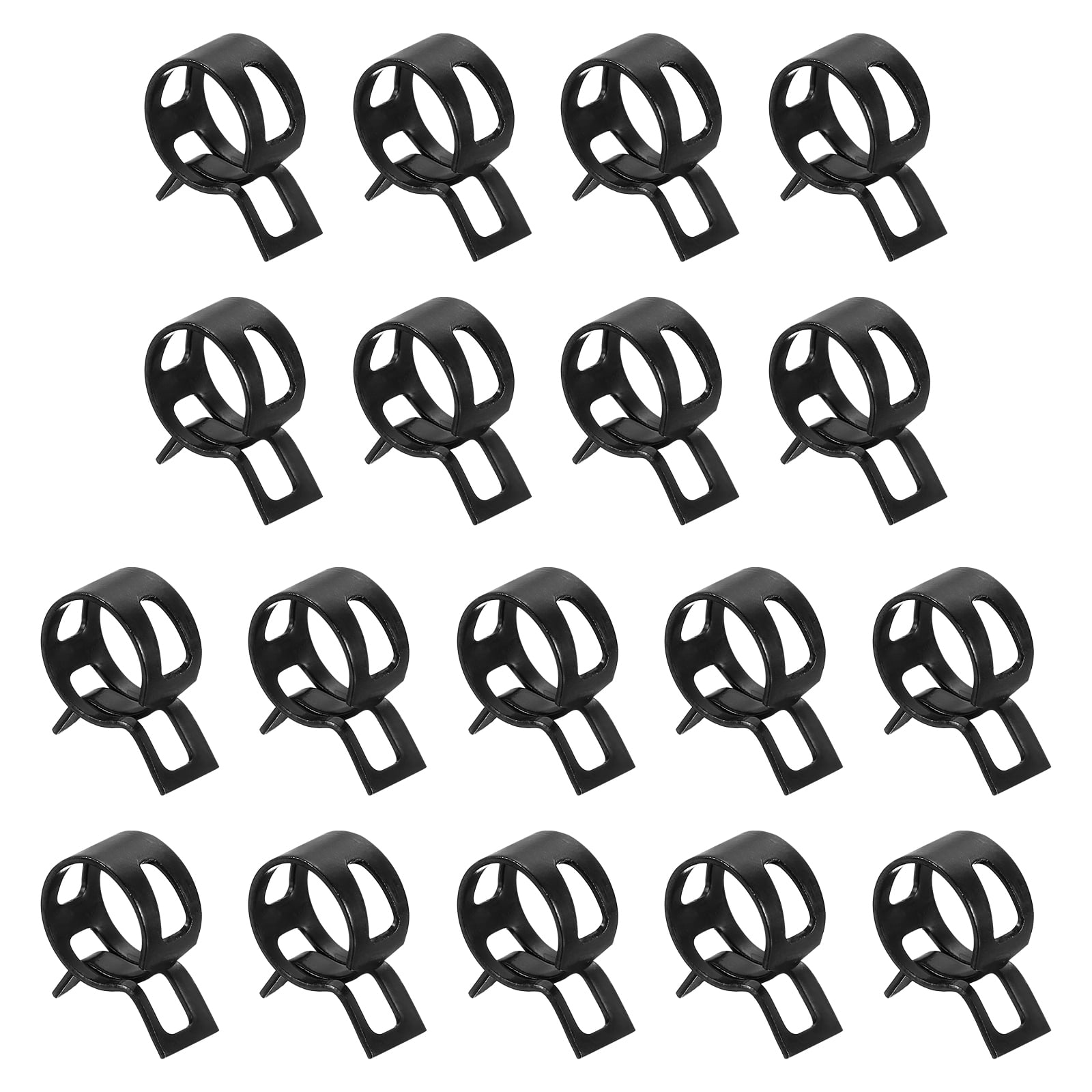 18Pcs Spring Band Type Action Fuel/Silicone Vacuum Hose Pipe Clamp ...