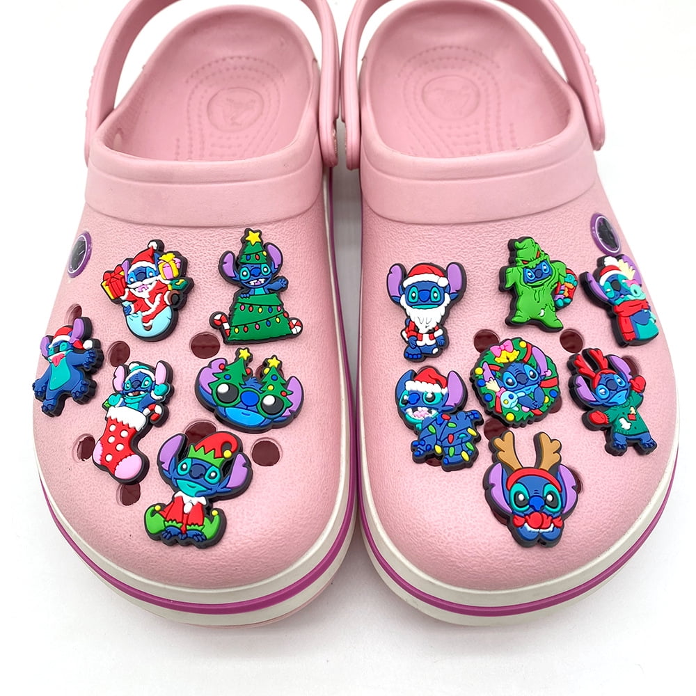 18Pcs Stitch Shoe Charms for Croc, Cartoon Shoe Decoration for Shoes ...