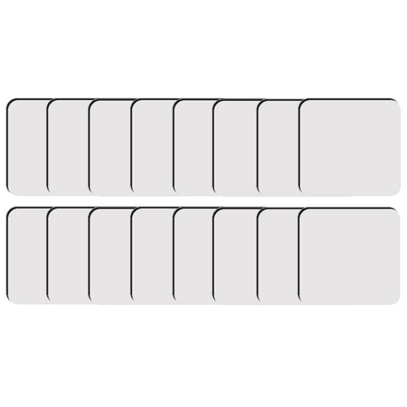 18Pcs Sublimation Square Coaster Blanks Bulk MDF Blanks Hardboard Cork ...