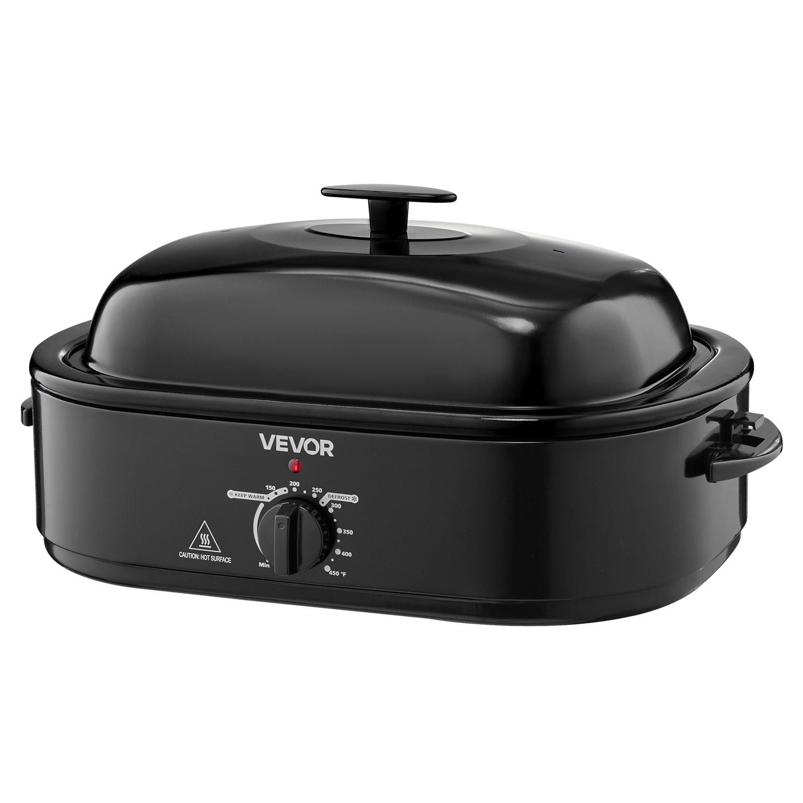 18QT Fast-Cooking Roaster Oven, 150-450°F Adjustable Temperature with ...
