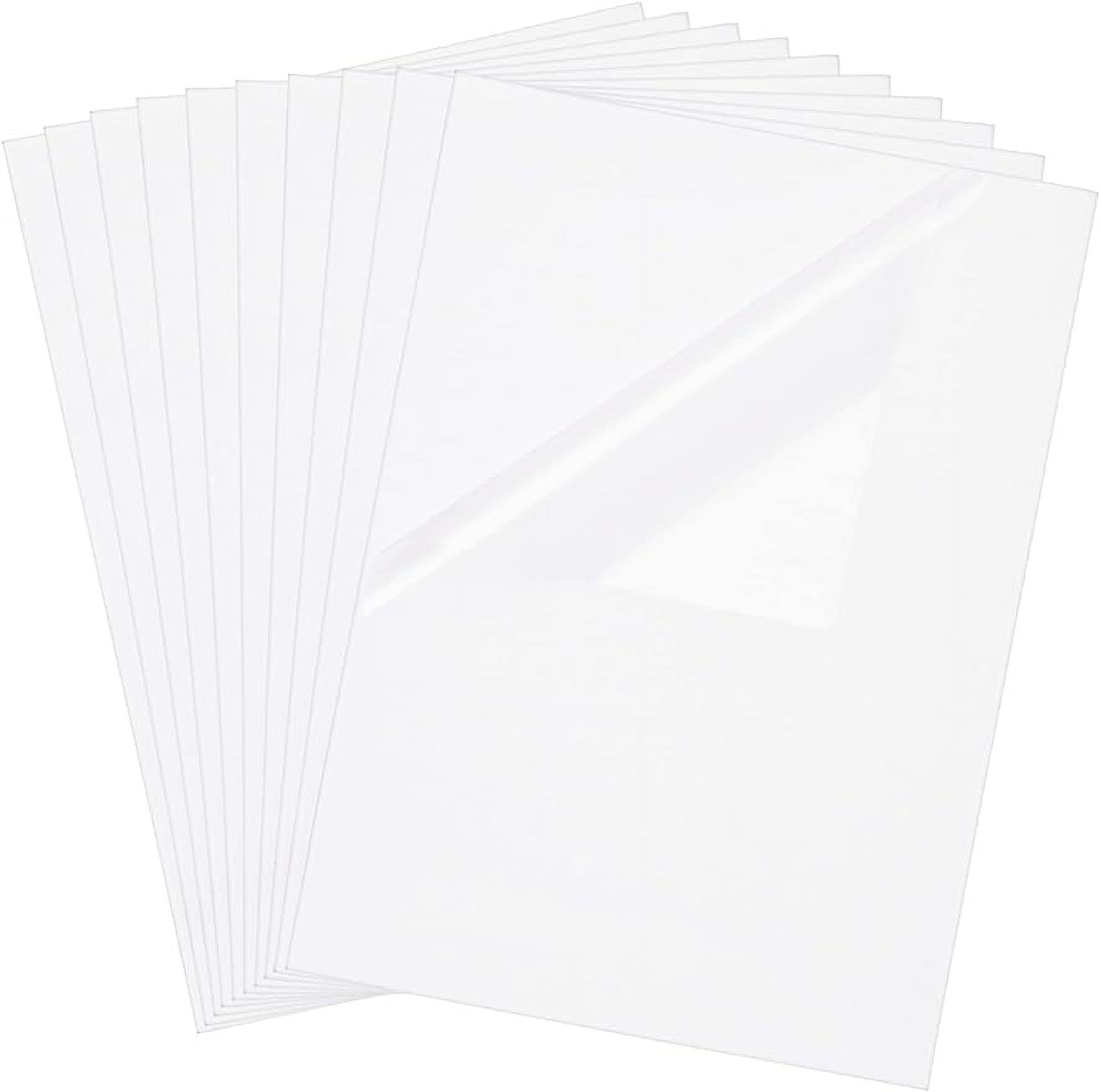 18Sheets A4 Self Adhesive Laminating Sheets 11.8x8.4" Waterproof ...