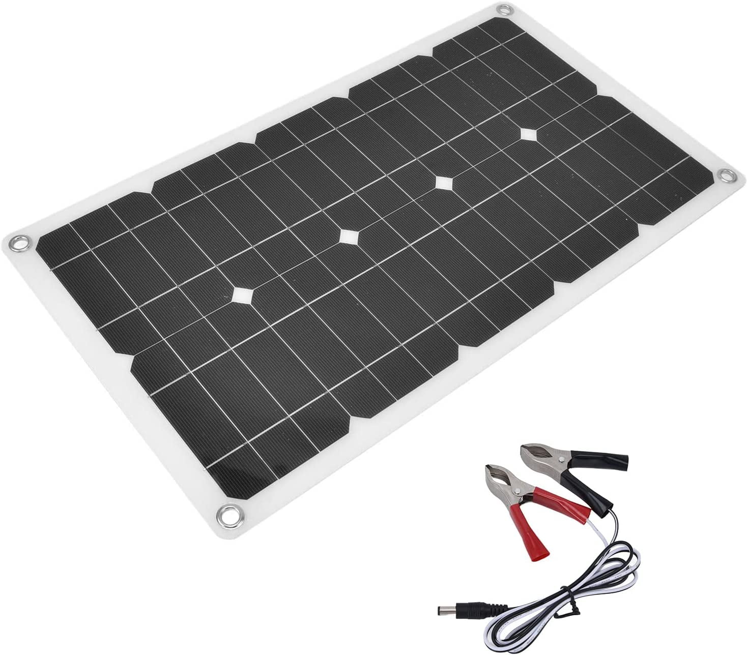 18V 100W Solar Panel Solar Charging Panel Outdoor Battery Charger for ...