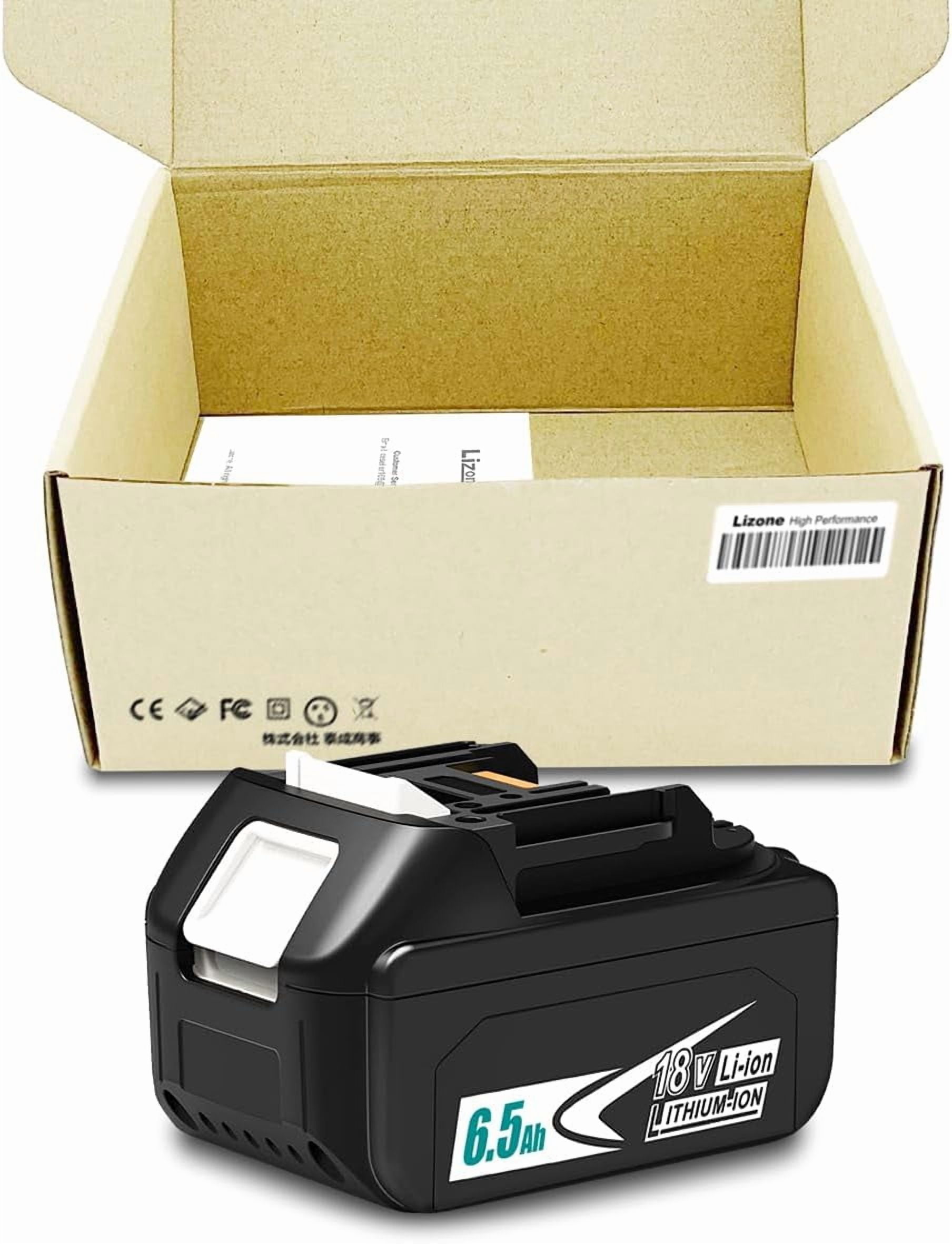 18V 6.5AH High Capacity Battery for Makita 18V 6Ah 5Ah 4Ah 3Ah Battery BL1850B BL1845 BL1850B ...