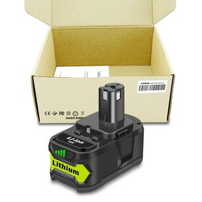 Ryobi ONE+ 18V Lithium-Ion 4.0 Ah Battery, 2-Pack, Cordless Runtime ...