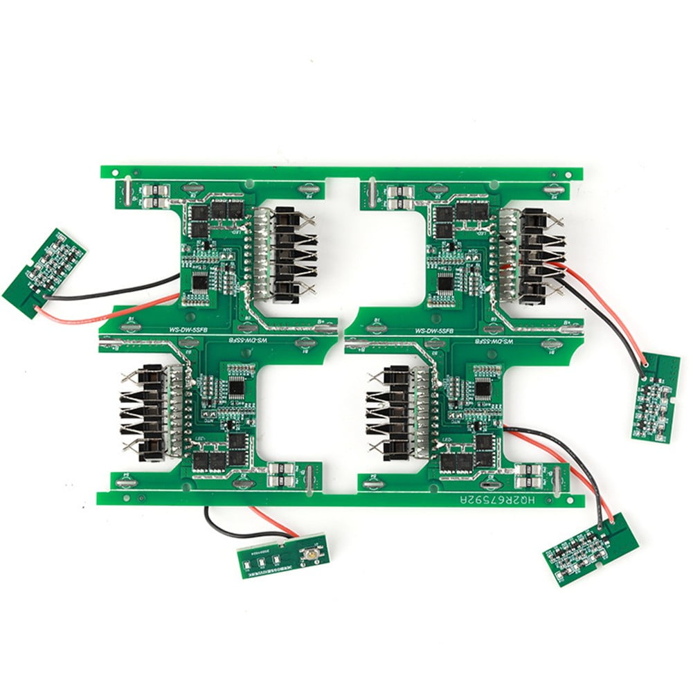 18V Battery Charging Protection Circuit Board Battery Accessories Four ...