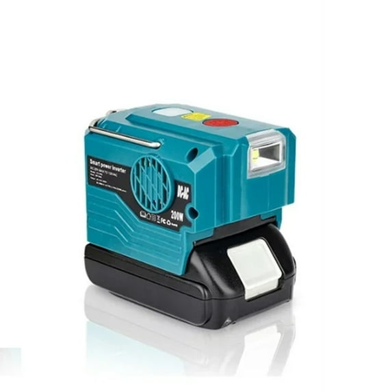 18V Battery Outdoor Portable Inverter 200W AC 120- Modified Sine Wave ...