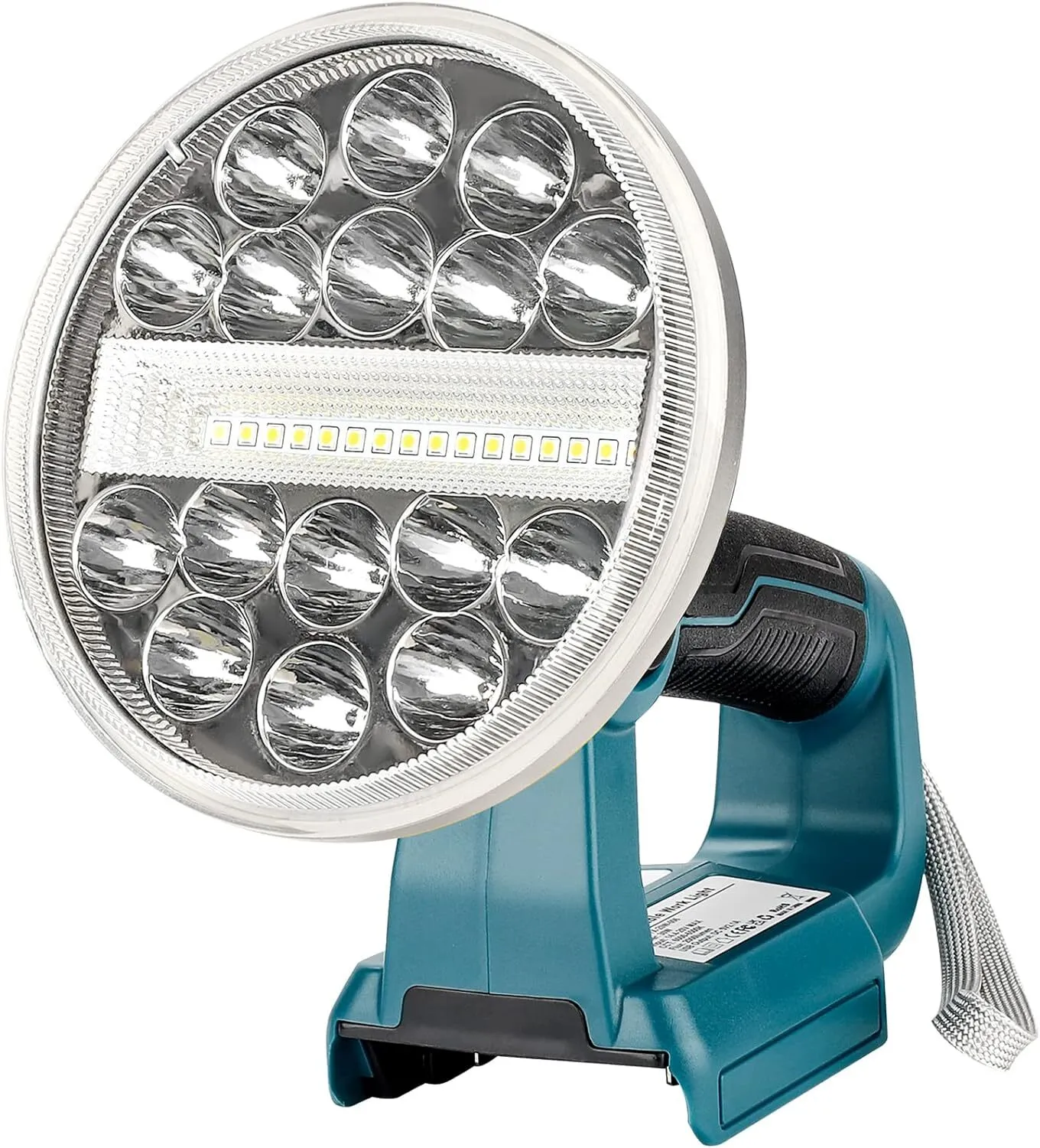 18V Cordless LED Work Light for Makita 14.4V-18V Lithium Battery,2000LM ...