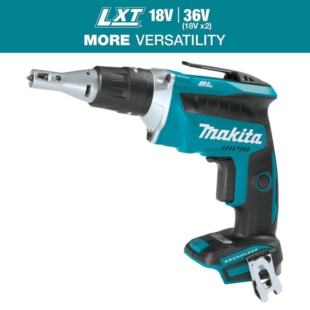 18V LXT Lithium-Ion Brushless Cordless Drywall Screwdriver with Push ...