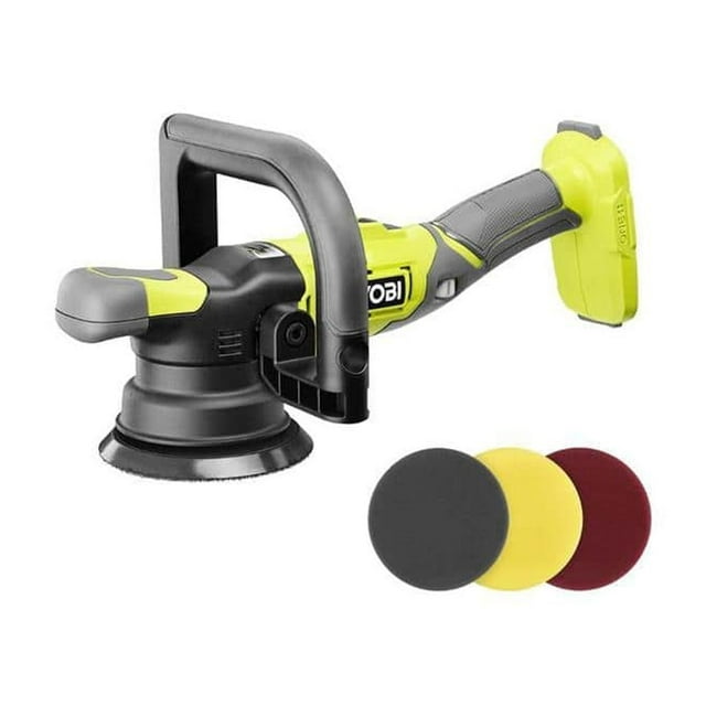 RYOBI 18V ONE+ 5 in. Cordless Car Dual Action Polisher Power Tool ...