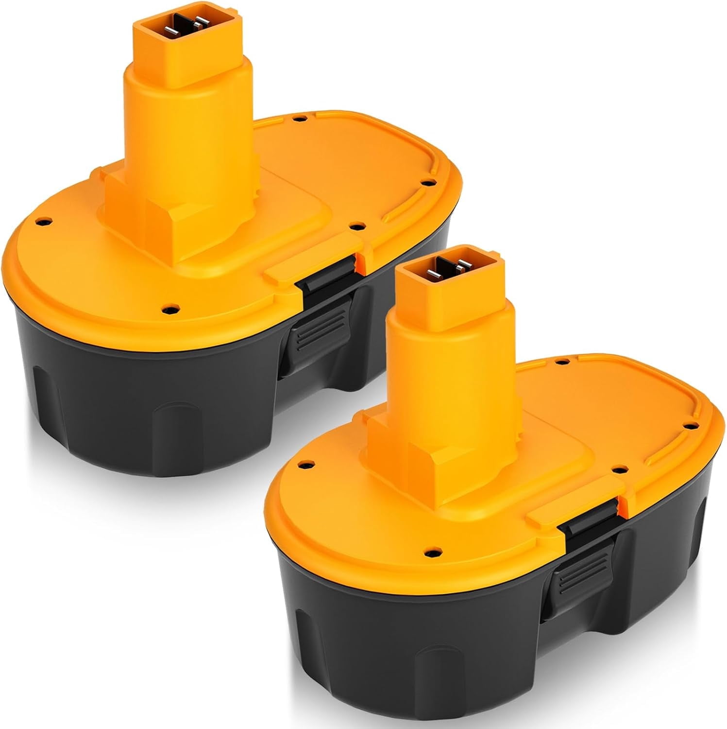 18V Replacement Battery for DeWalt DC9096 2 Packs 4.5Ah 18 Volt XRP ...