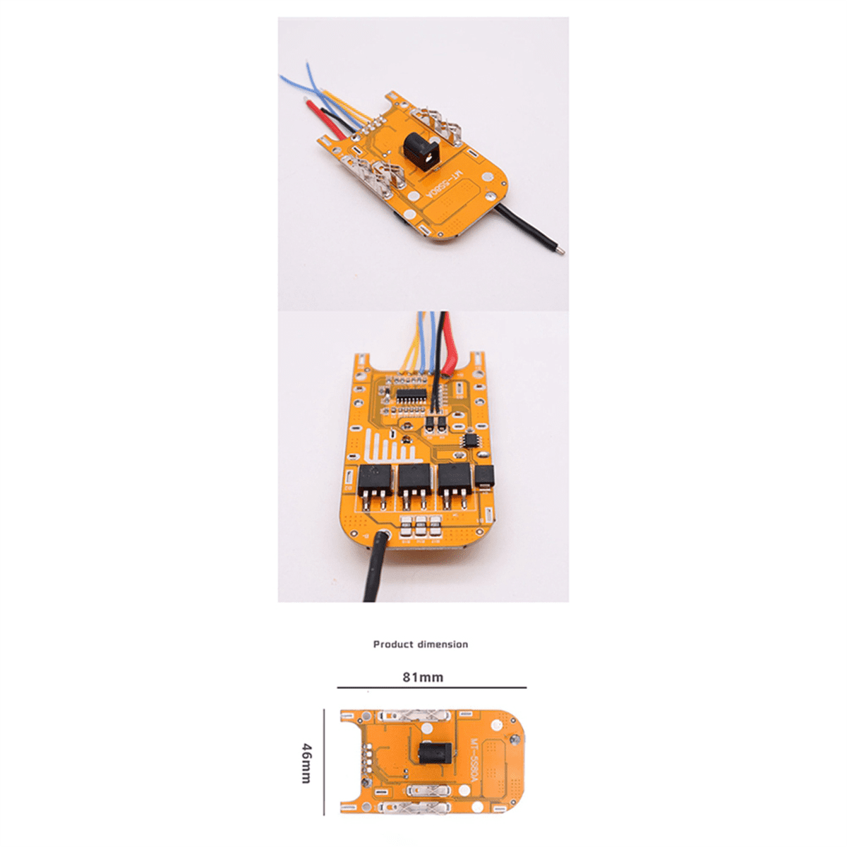 18V21V Power Tool Lithium Battery Protection Board High Current Angle ...