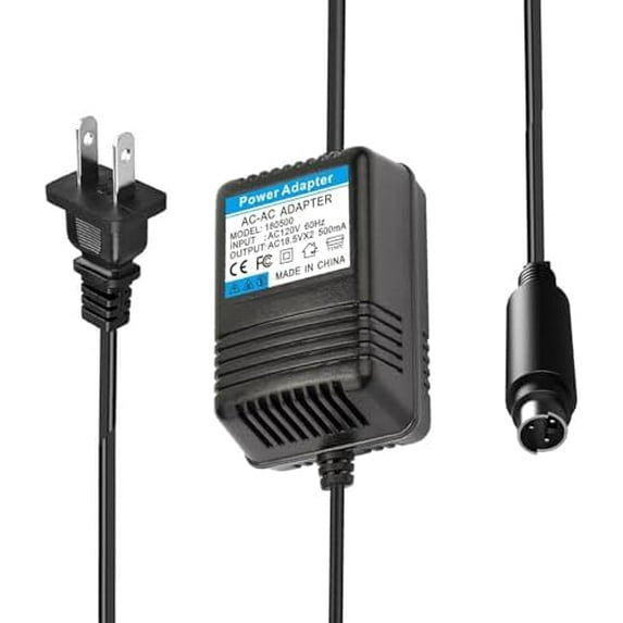 18VAC AC Power Adapter for Behringer Xenyx Eurorack Mixers(FX-18B-MP3 ...