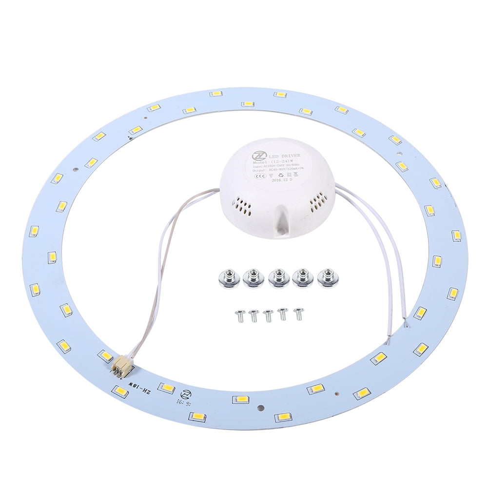 18W 220V 5730 SMD Circle Light LED Panel Round Ceiling Lamp Board Bulb ...