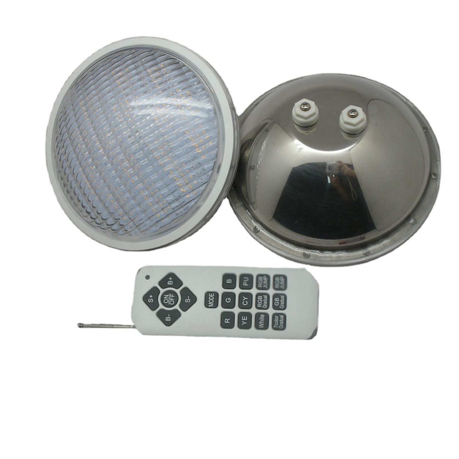 18W , 24W , 36W , 45W , 54W Stainless Steel PAR56 Light Cup Underwater Waterproof Swimming Pool ...