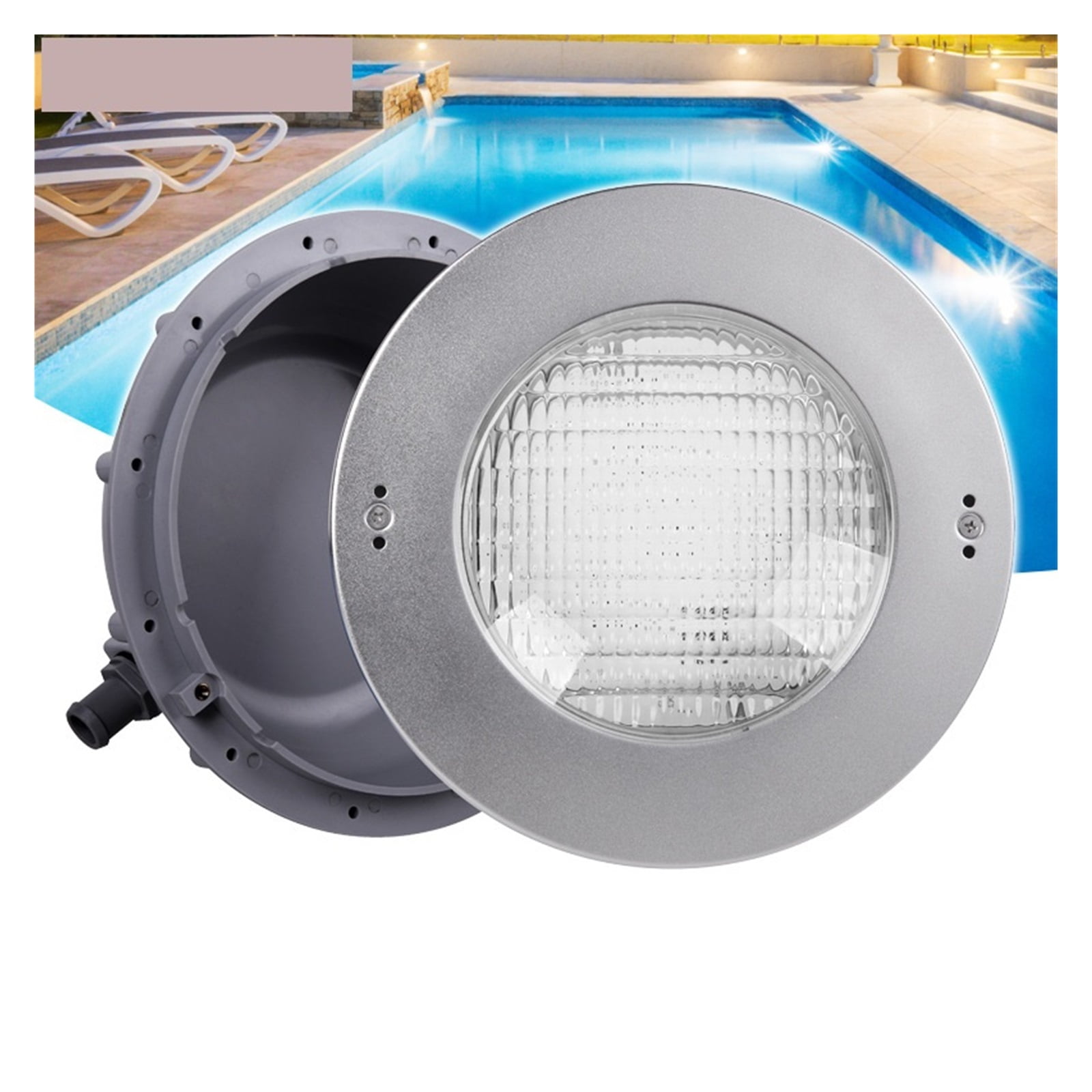 18W, 35W, 50W DC/AC Low Voltage LED Recessed Underwater Lights Pool Lights Warm White Underwater ...