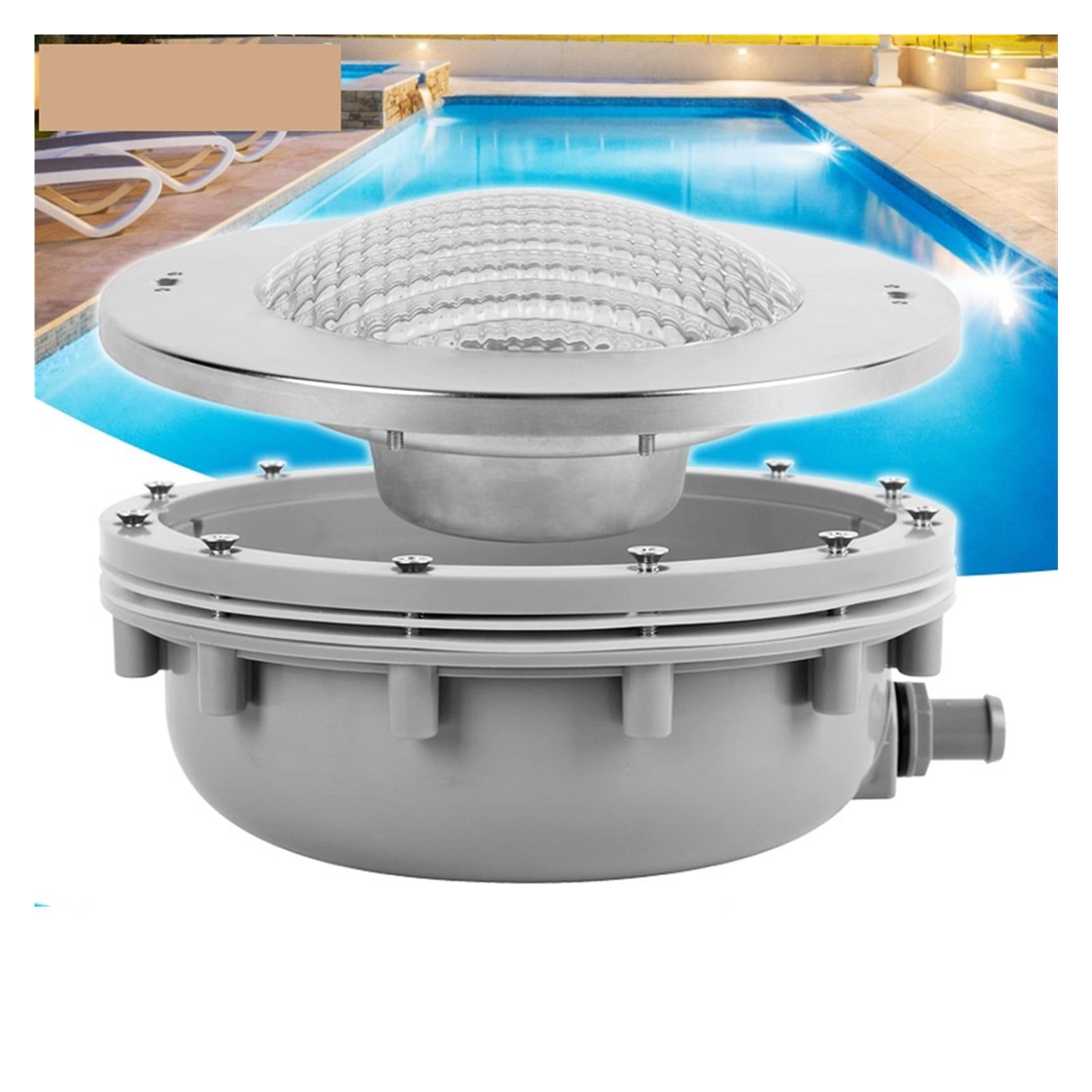 18W, 35W, 50W Dimmable LED Swimming Pool Light Massage Spa Pool Surfing ...