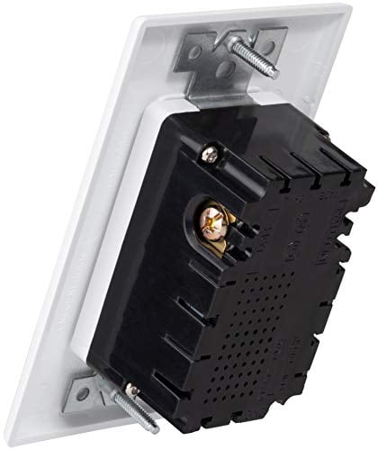 18W Dual USB Type C with Power Delivery Wall Outlet with Dual Tamper ...