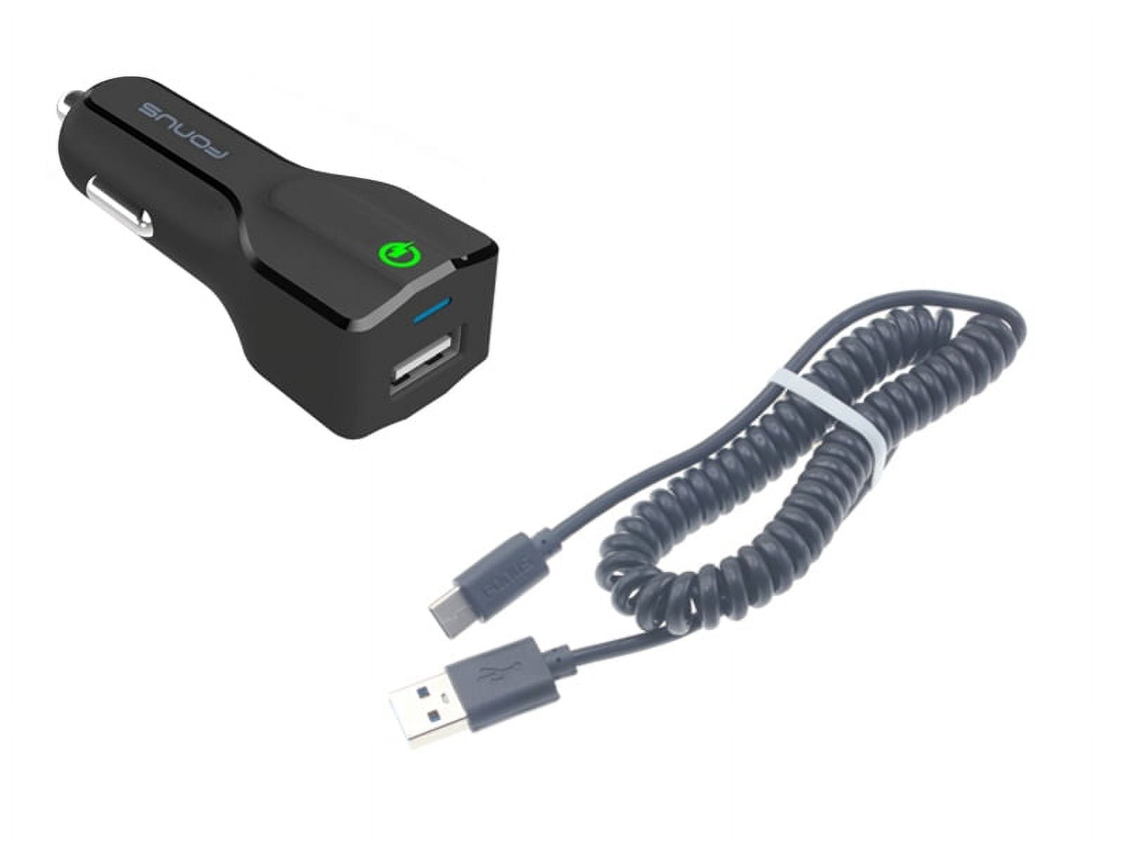 18W Fast Car Charger for Samsung Galaxy S23/Ultra/Plus Phone - USB Port ...