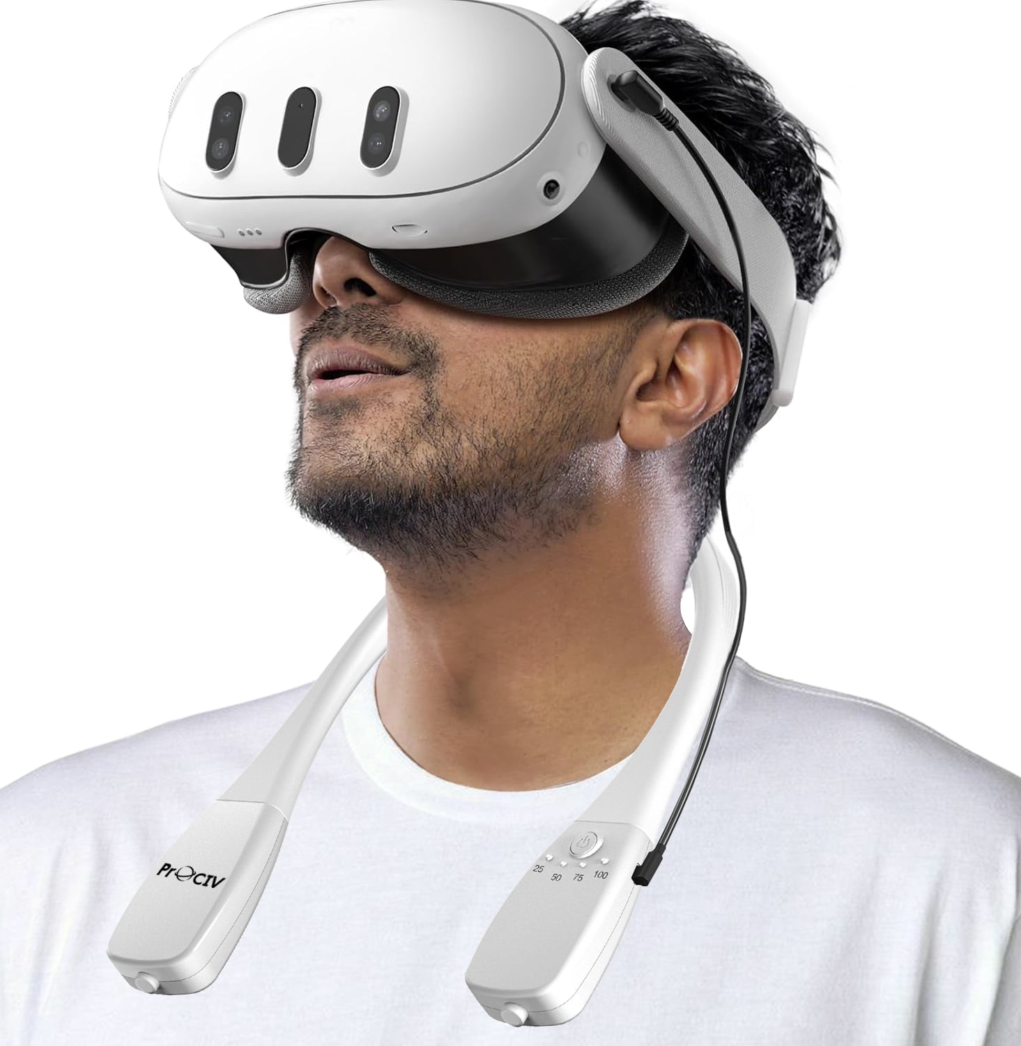 18W Fast Charger Hanging Neck Battery Pack for Meta Quest 3/2/Pro/Pico ...