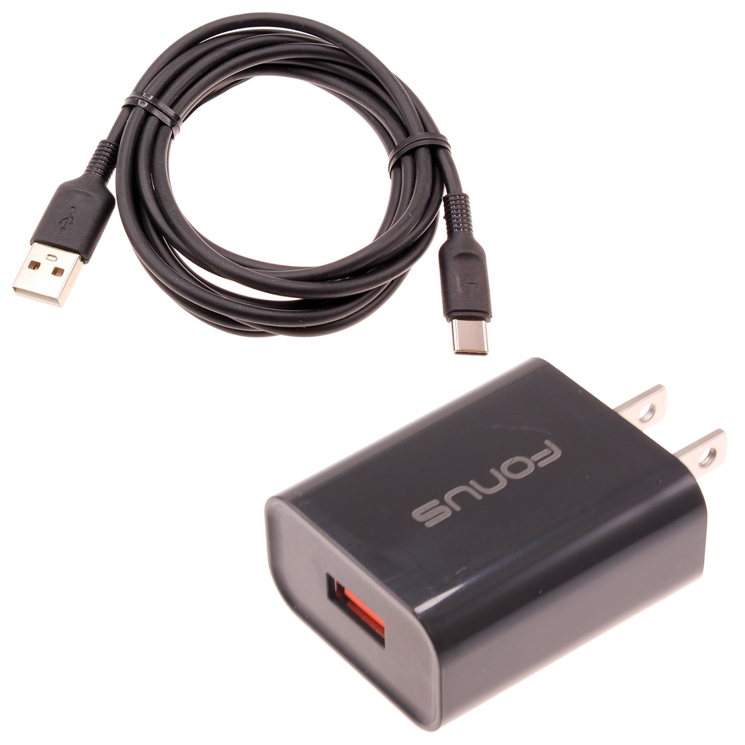 18W Fast Home Charger for Nokia C300, G100, C110, G310 5G Phones - 6ft Long USB-C Cable Type-C ...