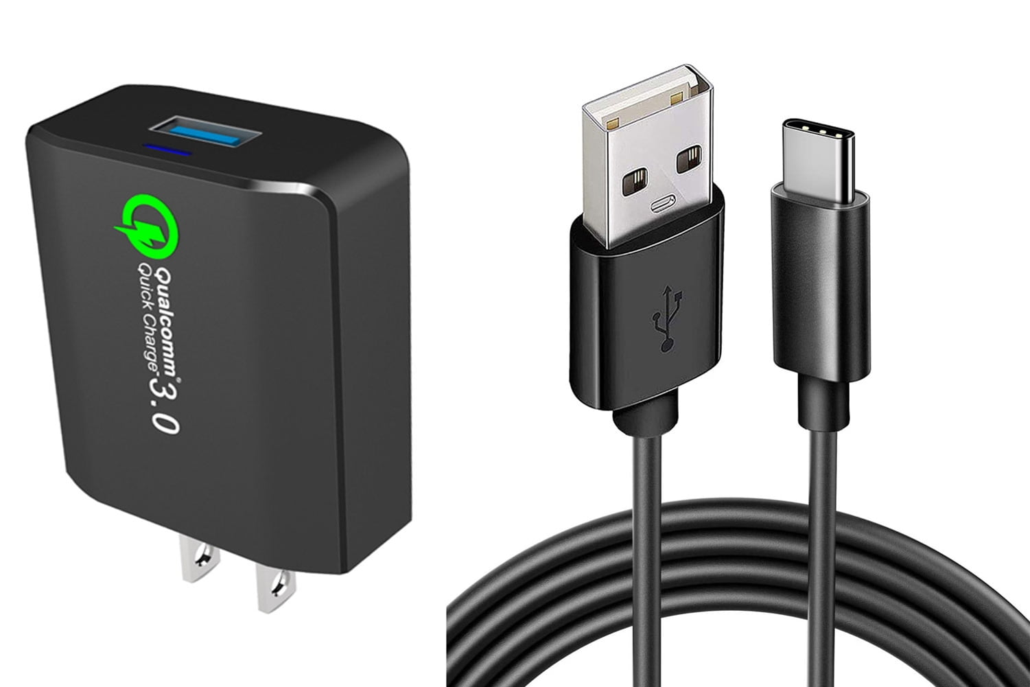 18W Fast Home Charger for Google Pixel 9 Pro Fold - 6ft USB Cable Type ...