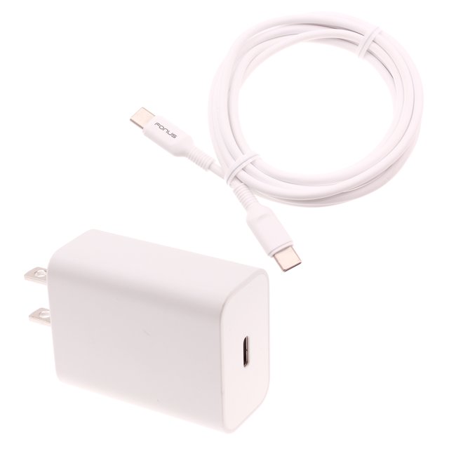 18W Fast Home Charger for TCL NxtPaper 11/Tab 11 - PD Type-C 6ft USB-C ...