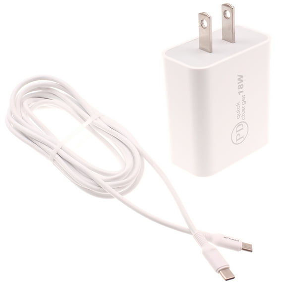 18W PD Home Charger Compatible WithSamsung Galaxy S20/S21/S22 Plus ...