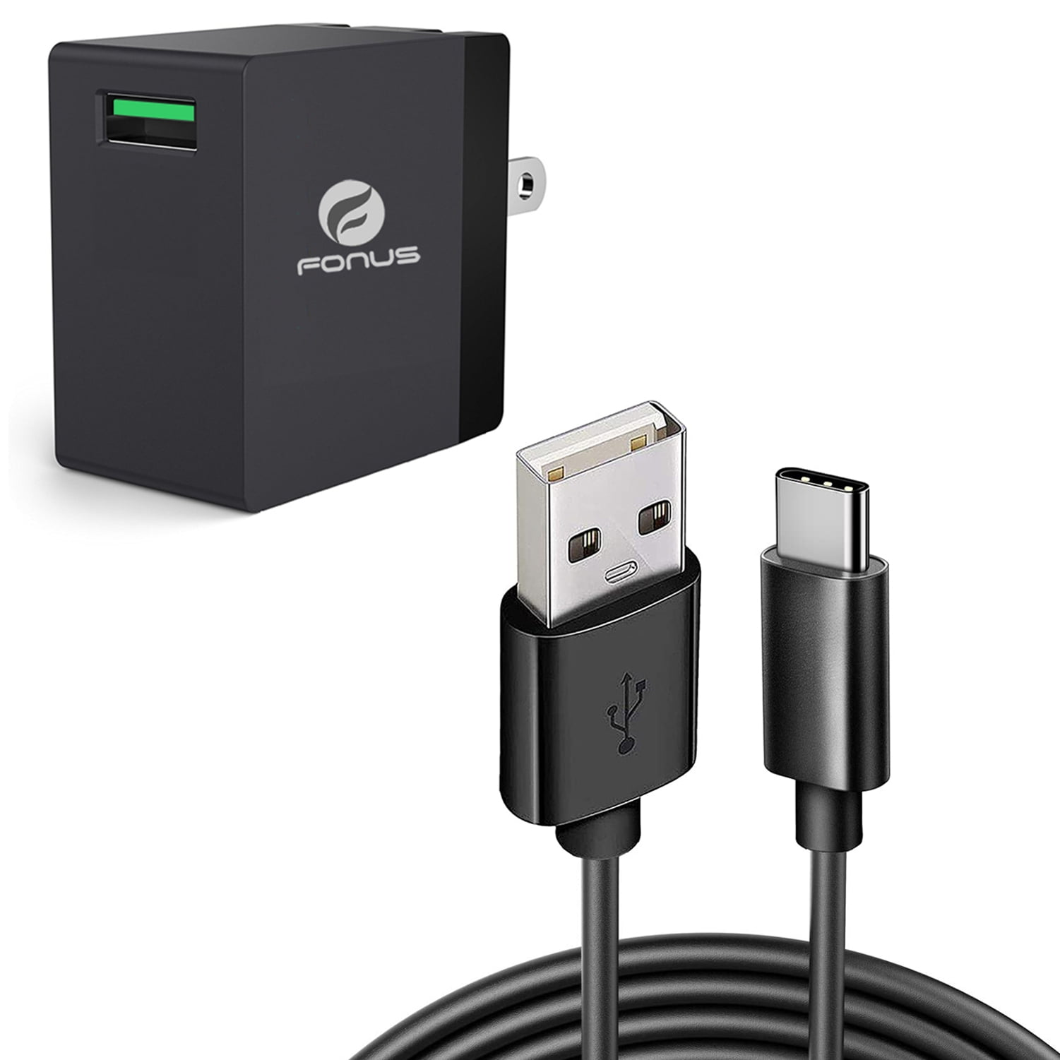 18W Quick Home Charger for Samsung Galaxy A15/A14 5G Phones - 6ft USB ...