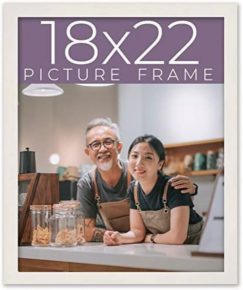 18X22 Frame Real Wood Picture Frame Width 0.75 Inches | Interior Frame ...