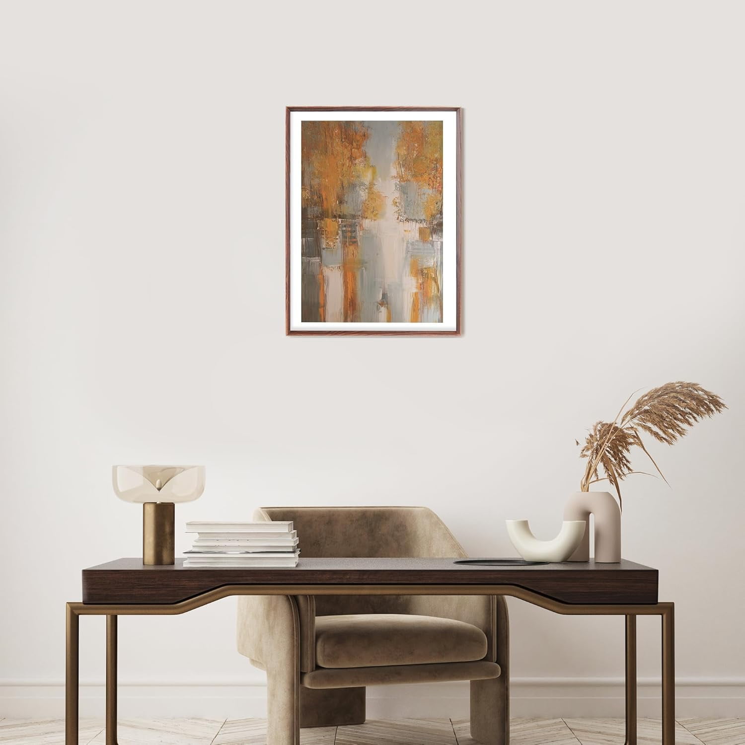 18X24 Picture Frame With Deep And Slanted Frame Moulding, Wood ...