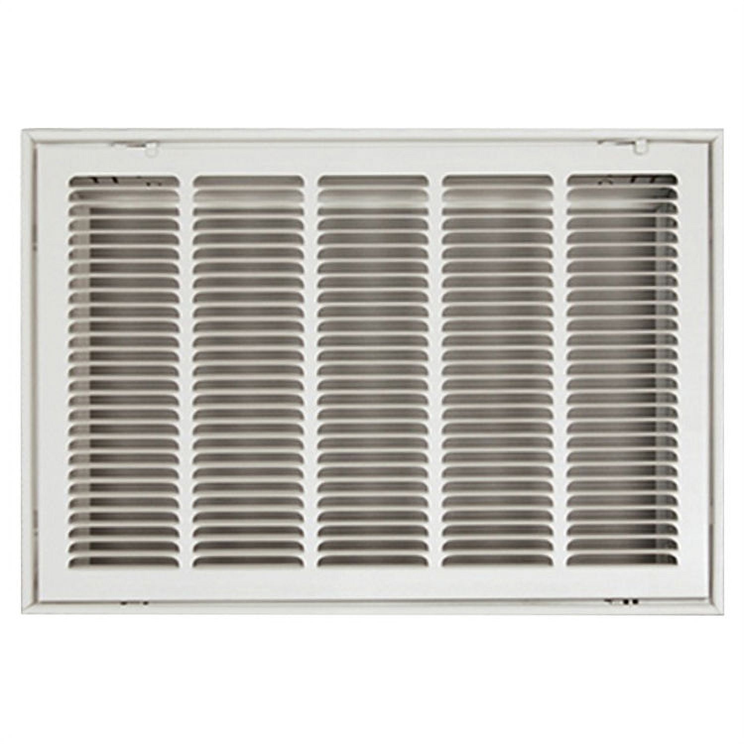 18X24 Soft White Stamped Face 2 Inches Filter Grille (Steel ...