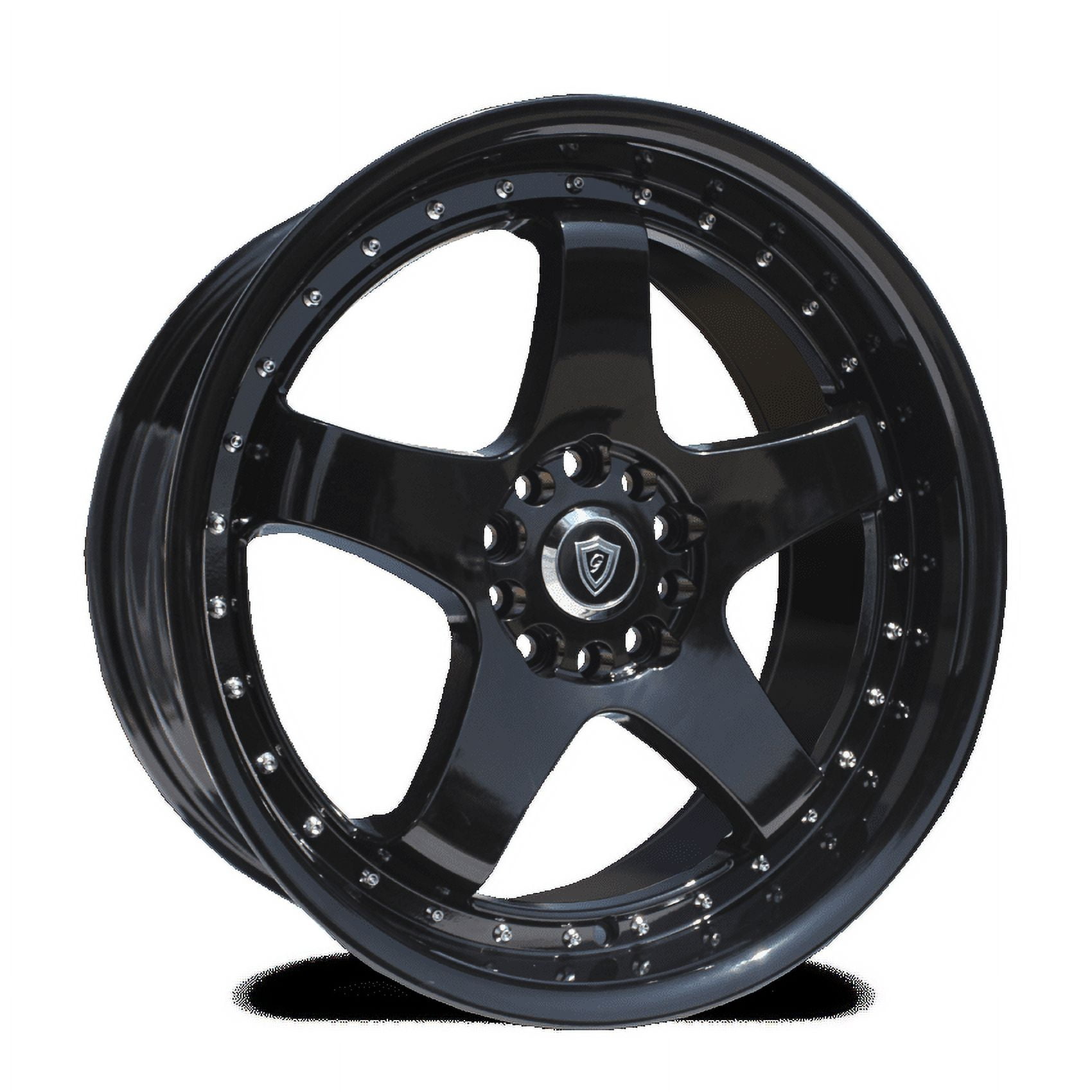 G-LINE 8073F Gloss Black Wheel - 18X8.5 Alloy Wheel - Walmart.com