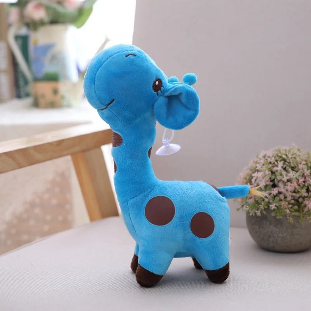 18cm/25cm Cute Giraffe Plush Toy Pendant Soft Deer Stuffed Cartoon ...