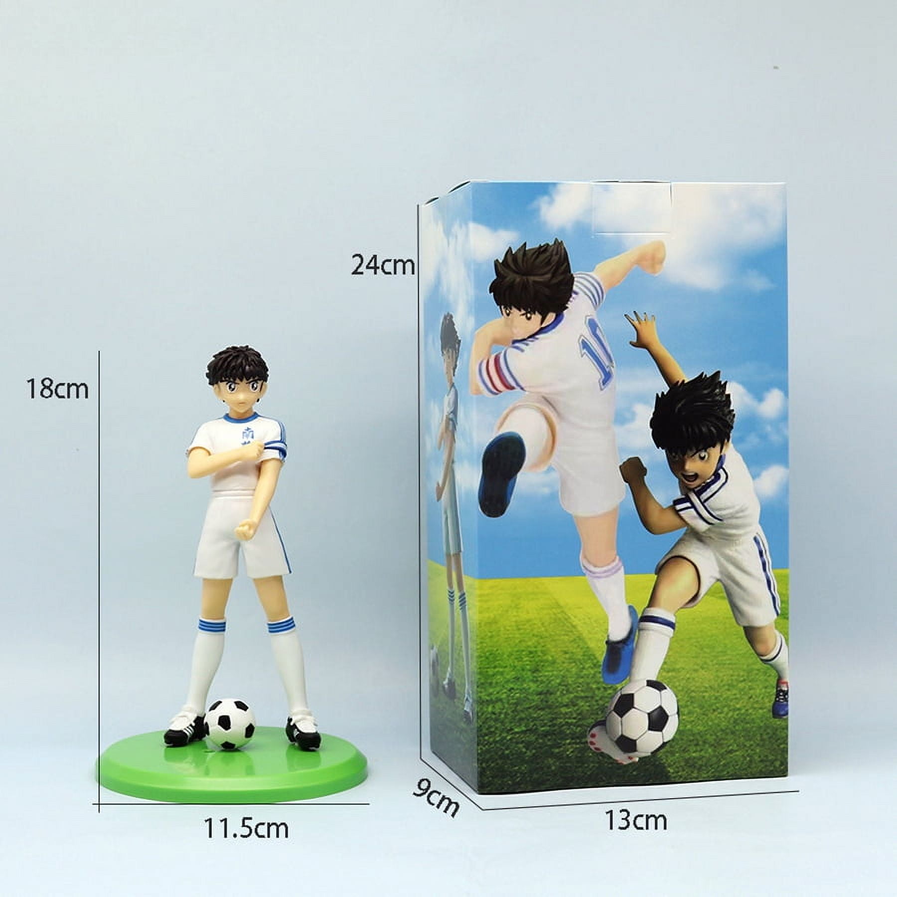 18cm Captain Tsubasa Anime Figure Ozora Tsubasa Action Figures Hyuuga ...