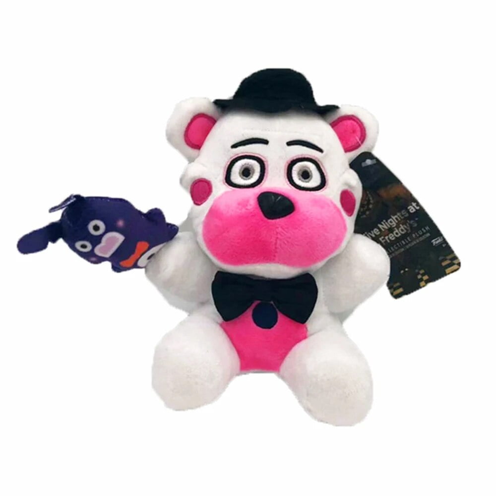 18cm FNAF Plush Toys Kawaii Freddys Animal Foxy Bonnie Bear Ribbit ...