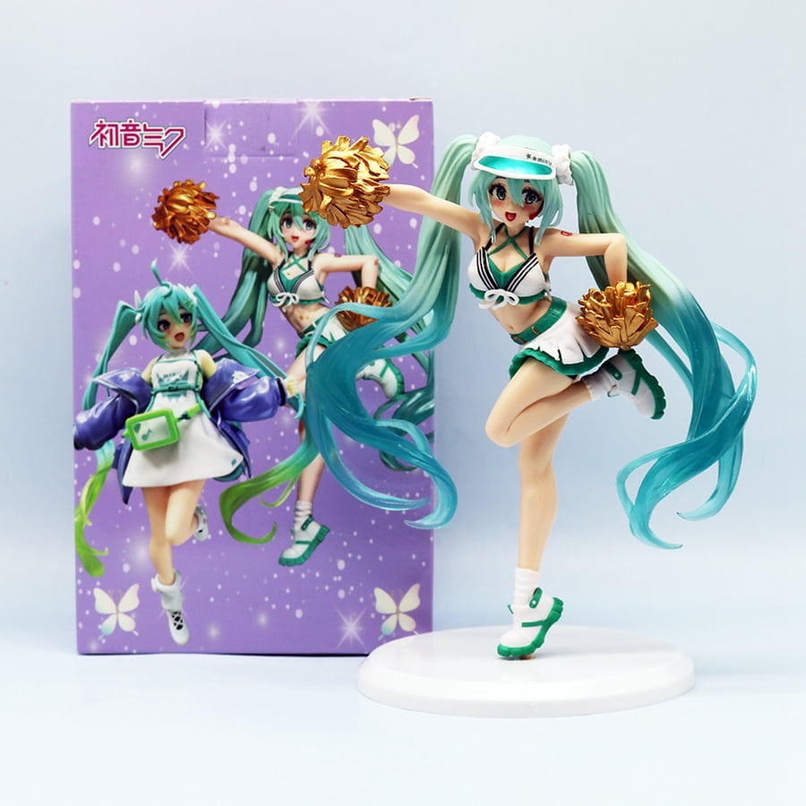 18cm Fashion Hatsune Miku Anime Figure Cheerleader Hatsune Miku Action ...