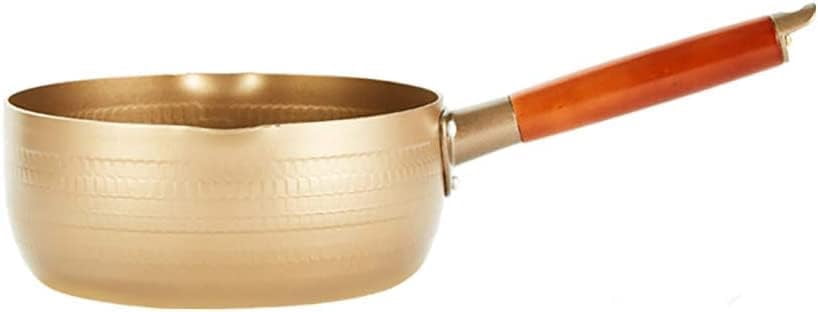 18cm Golden Japanese Style Snow pan Aluminum Alloy Non-Stick pan Baby ...