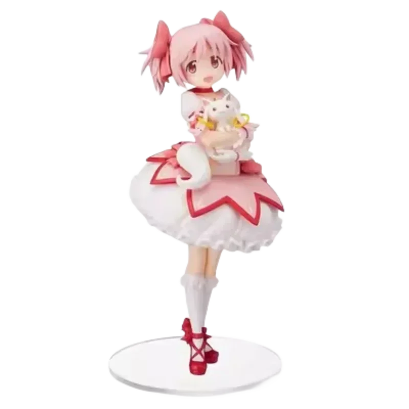 18cm Puella Magi Madoka Magica Aniem Figure Kaname Madoka Action Figure ...