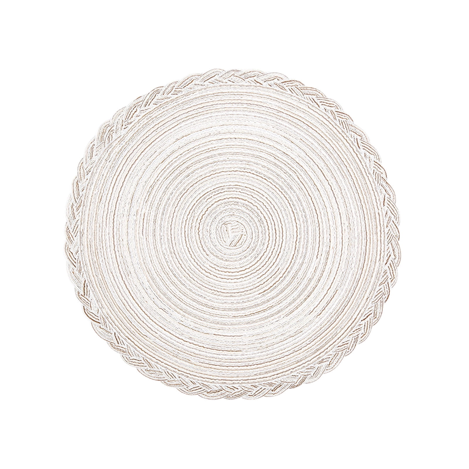 18cm Round Ramie Yarn Dining Table Mat | Heat Insulation Pad ...