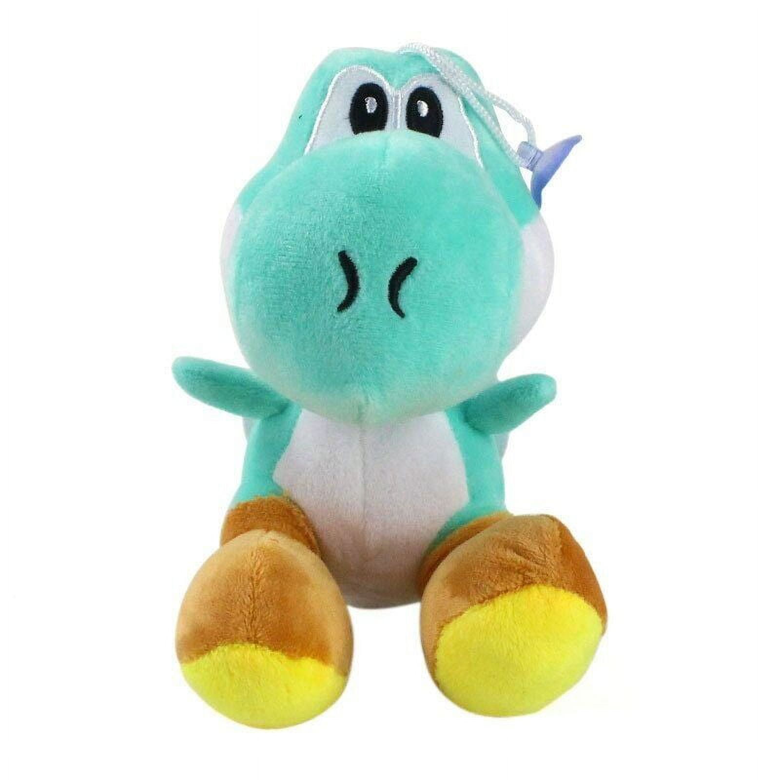 18cm Super Mario Bros.Sit Yoshi Plush Toys Doll Green Yoshi Dragon 10 ...