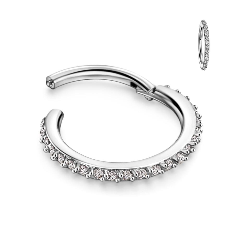 18g Cartilage Earring Hoop Silver 18 Gauge Cartilage Earrings for Women ...